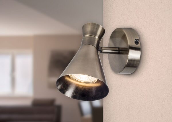 Pixar Single Spotlight Antique Brass - Vivid Direct